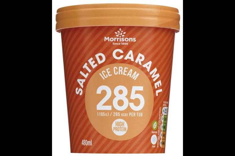 Morrisons enters lower-cal ice cream with own-label trio | News | The ...